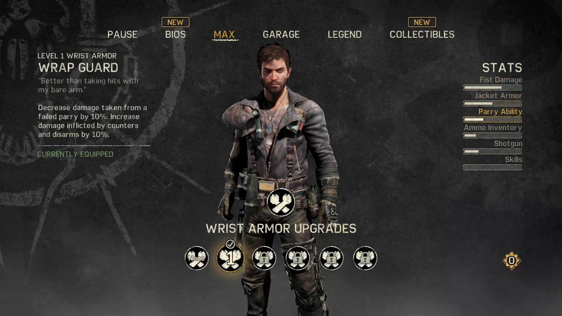 Mad Max Armor Guide - Mad Max